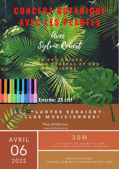 Concert botanique avec les plantes - Planetpositive