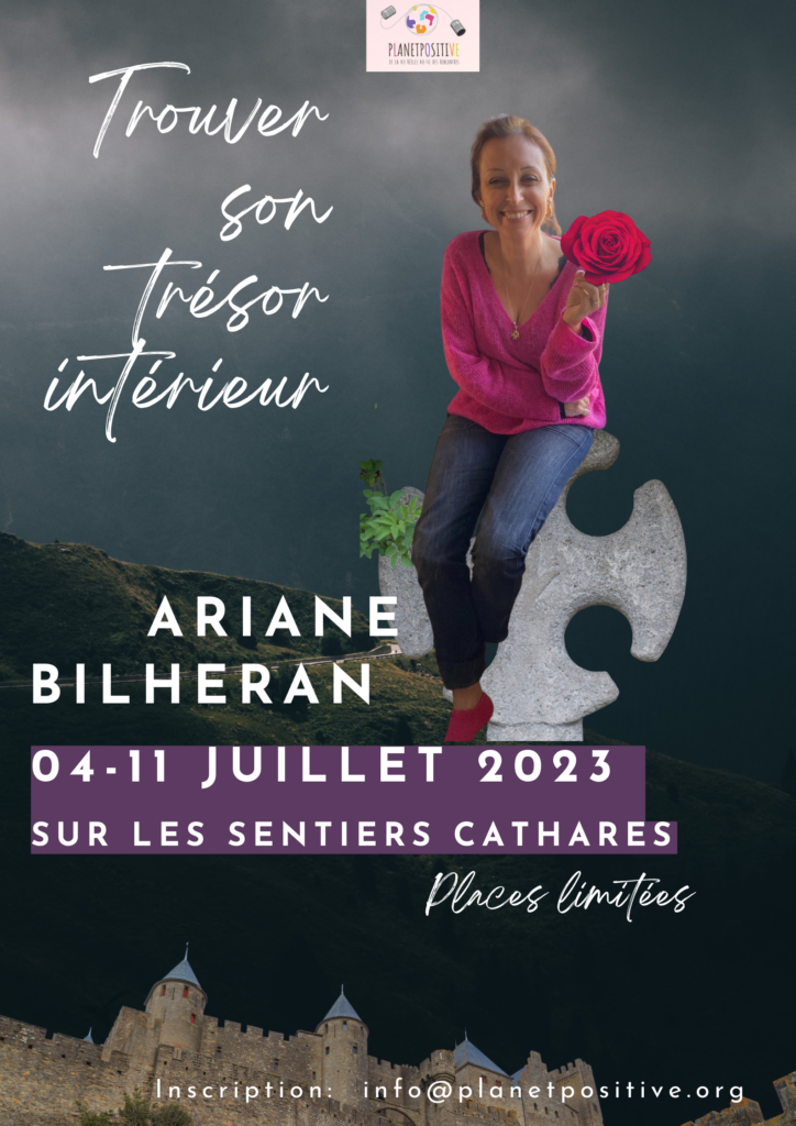 Sur les sentiers cathares avec Ariane Bilheran - Planetpositive